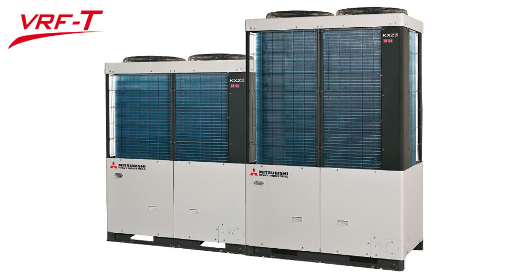 KXZ2 VRF-T heat pump system | MHI air conditioning