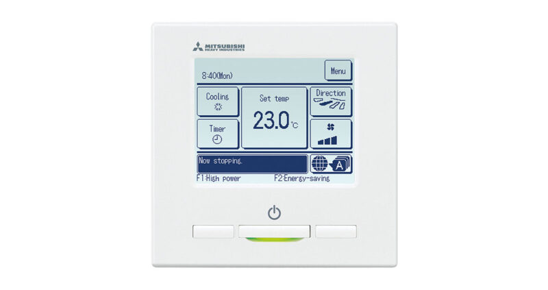 Multilanguage touch screen control RC-EX3A | MHI air conditioning