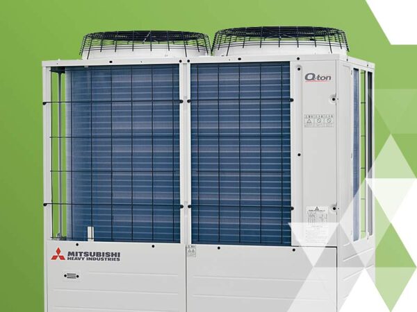 Q-ton CO2 heat pump | MHI air conditioning