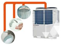 Q-ton CO2 heat pump | MHI air conditioning